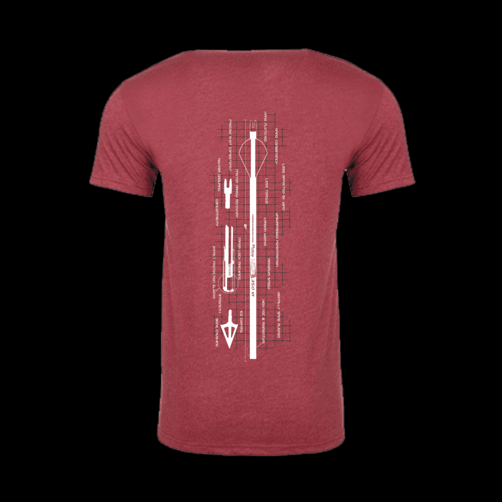 Red Arrow Blueprint T-Shirt - Victory Archery